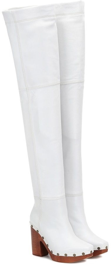 Jacquemus Les Bottes Sabots leather boots - ShopStyle