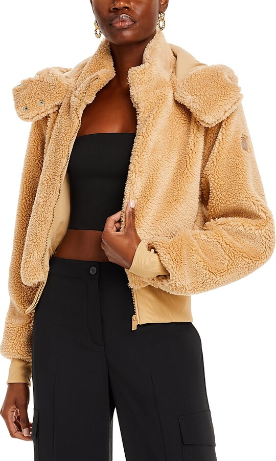 Alo Yoga Foxy Sherpa Hooded Jacket - ShopStyle