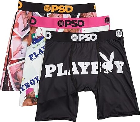 PSD Boxer Briefs 3-Pack (Multi/Playboy 3Pk) Men's Underwear - ShopStyle
