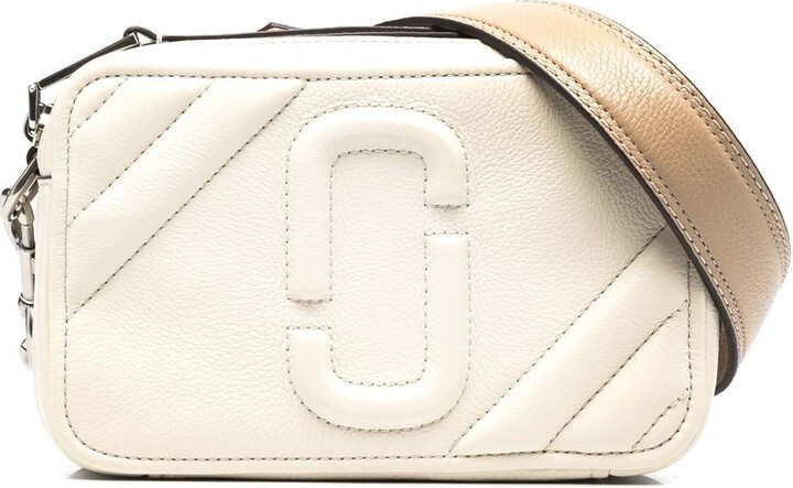 Marc Jacobs Embossed-Logo Leather Crossbody Bag - ShopStyle