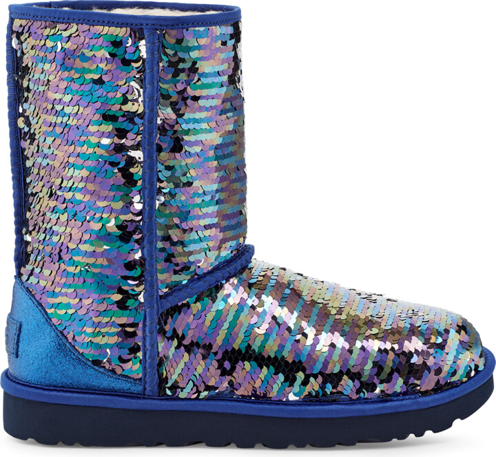 UGG Classic Short Sequin Boot - ShopStyle