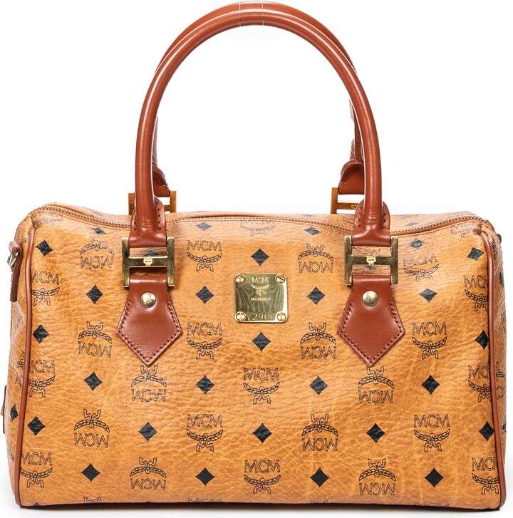 MCM Small Boston Bag - ShopStyle