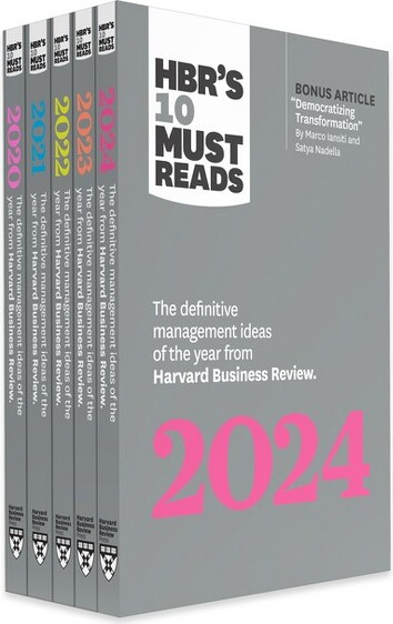 Harvard Business Review Press 5 Years of Must Reads from Hbr: 2024 ...