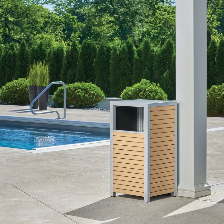 Knotts Tekwood Modular Outdoor Base Receptacle by Havenside Home ...