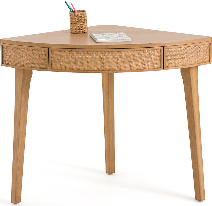 La Redoute Interieurs Achilde Corner Console Desk with Drawer - ShopStyle