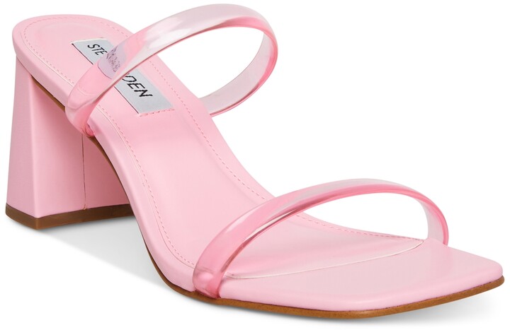 Steve Madden Women's Lilah Two-Piece Block Heel Sandals - ShopStyle
