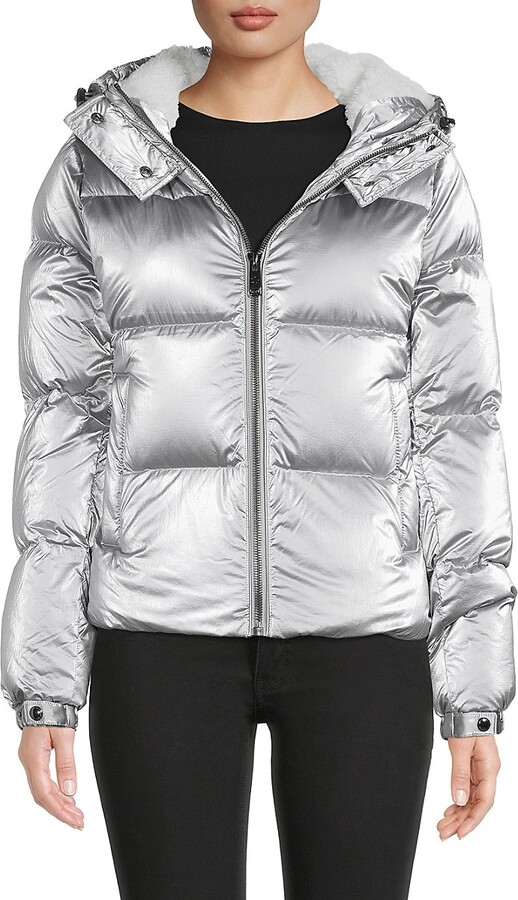 The Recycled Planet Faux Fur Lined Down Puffer Jacket - ShopStyle