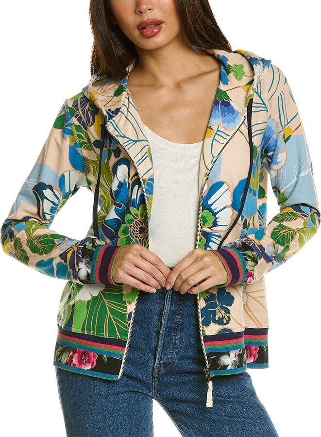 Johnny Was Jenn Modern Zip-Up Hoodie - ShopStyle