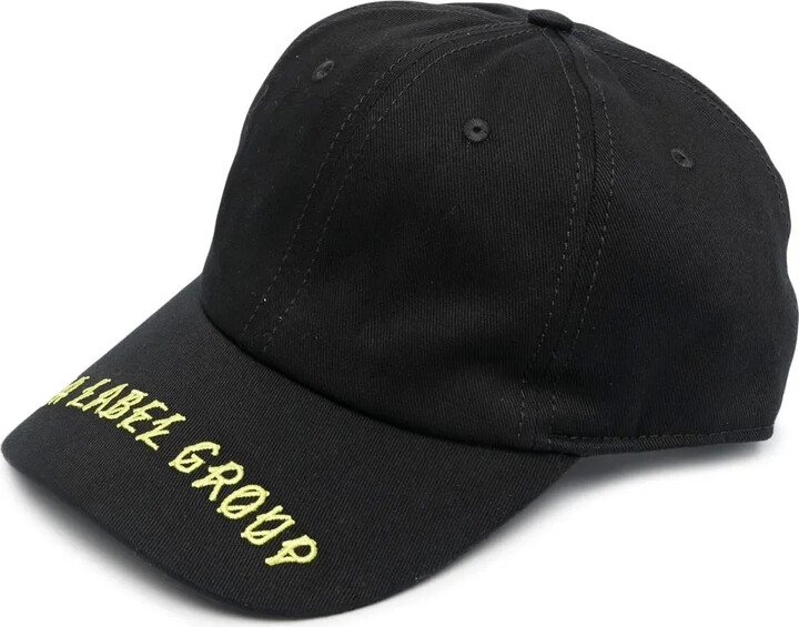 44 LABEL GROUP Embroidered Cotton Cap - ShopStyle Hats