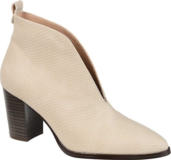 Journee Collection Bellamy Bootie Women's Shoes Stone : 8 M, Synthetic