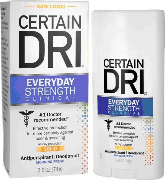 Certain Dri Extra Strength Solid Antiperspirant and Deodorant - Morning ...