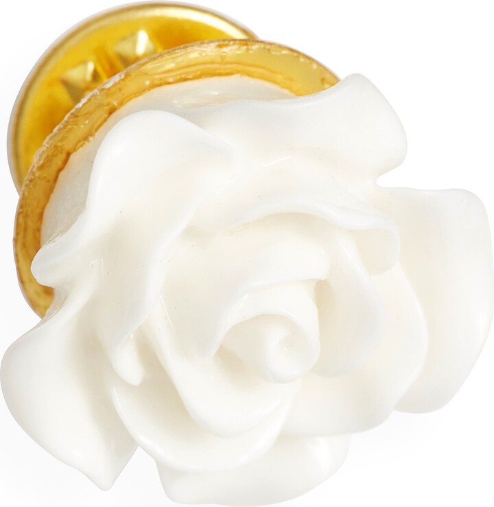 CLIFTON WILSON Floral Lapel Pin - ShopStyle Jewellery