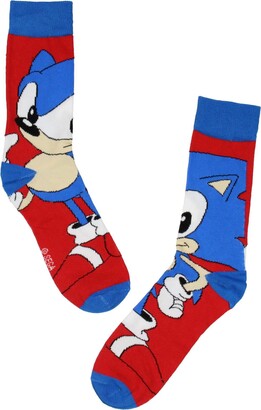 Sonic The Hedgehog Adult Tails And Sonic 2-Pack Crew Socks For Men And ...