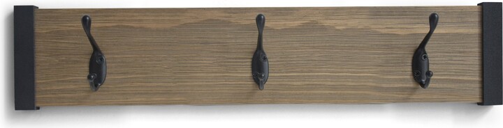 WallBeyond 20" Wall-mounted 3-Hook Wooden Coat Rack for Entryway ...