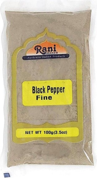 Rani Brand Authentic Indian Foods Black Pepper Fine Powder (80 Mesh ...