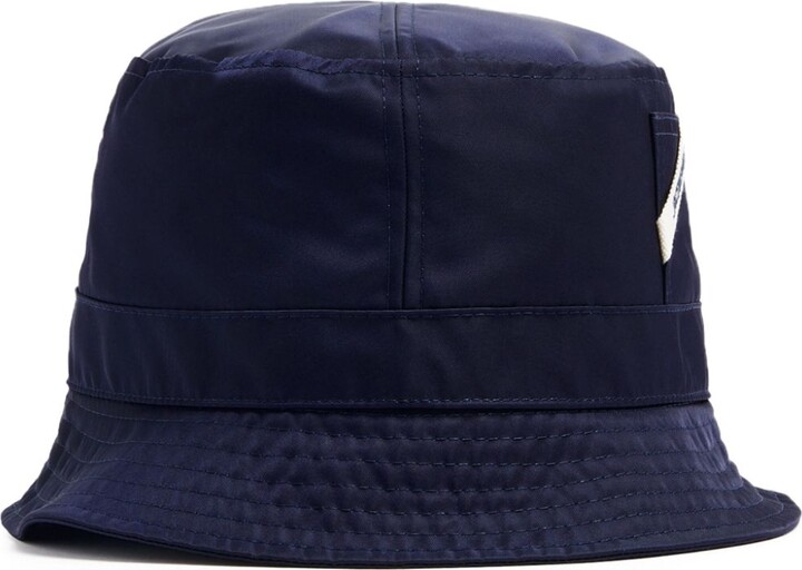 Jacquemus Logo-Embroidered Narrow-Brim Bucket Hat - ShopStyle