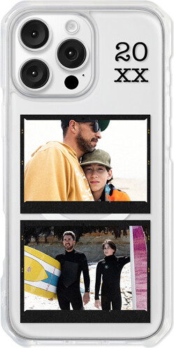 Shutterfly Custom iPhone 16 Pro Max Cases: Film Frame Year, Clear Impact Case With Magsafe ...