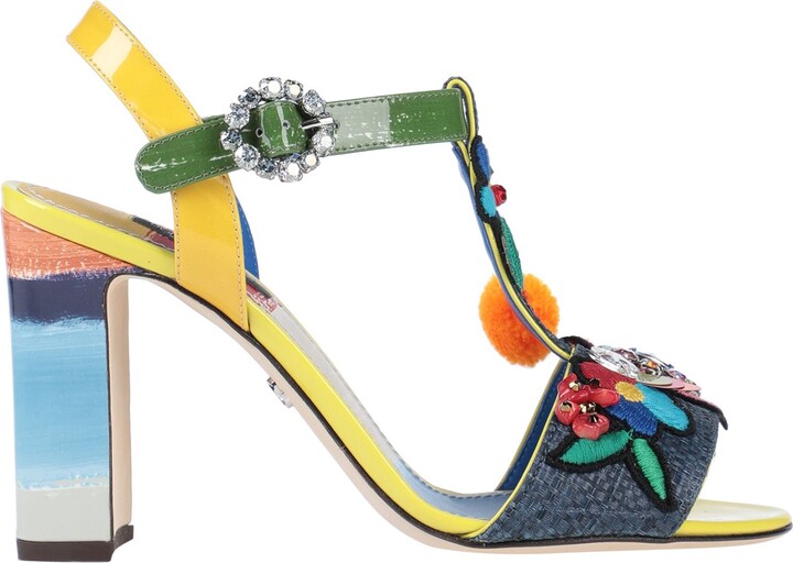 Dolce & Gabbana Sandals Midnight Blue - ShopStyle