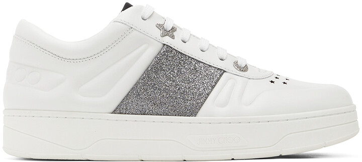 Jimmy Choo White Hawaii/F Sneakers - ShopStyle