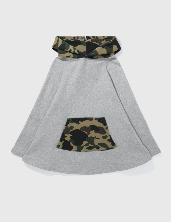 BAPE A Bathing Ape Cape with Camouflage Hood - ShopStyle