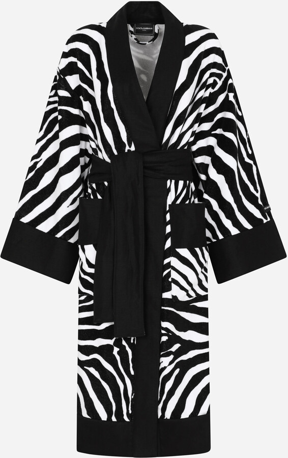 Dolce & Gabbana Terry Cotton Bath Robe - ShopStyle