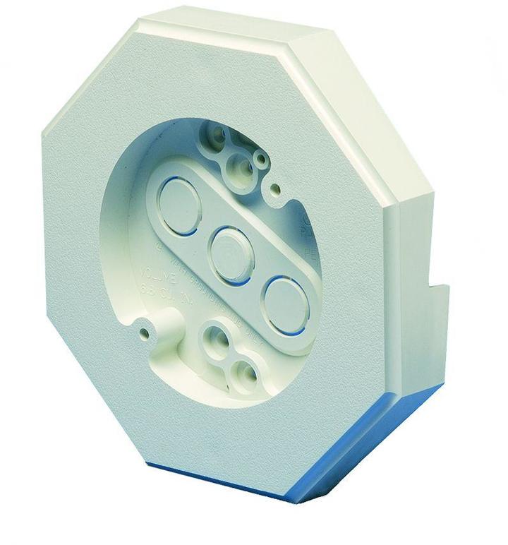 Arlington Industries 12-1/2 in. x 11-1/4 in. PVC Mounting Block Kit ...