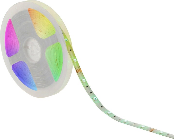 Loops SMART Flexible LED Tape Light - 5m Reel - Dimmable 36W RGB LEDs ...