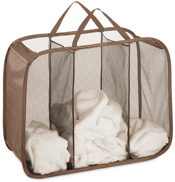 Whitmor Mesh Hamper, Pop and Fold Laundry Triple Sorter - ShopStyle ...