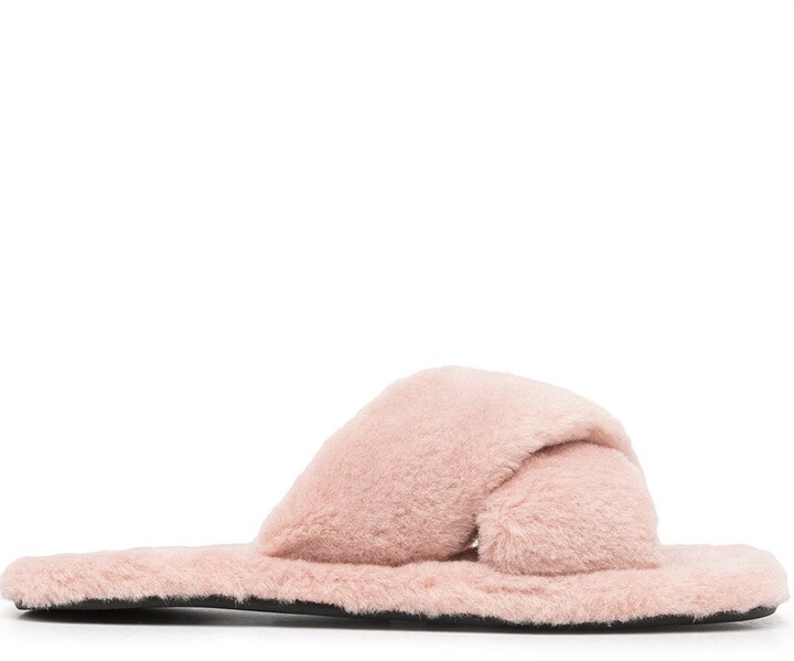 Senso Inka fluffy slip-on shoes - ShopStyle Flats