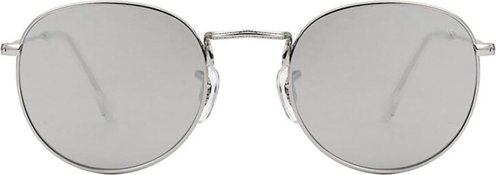A. Kjærbede - Hello Silver- Grey - ShopStyle Sunglasses