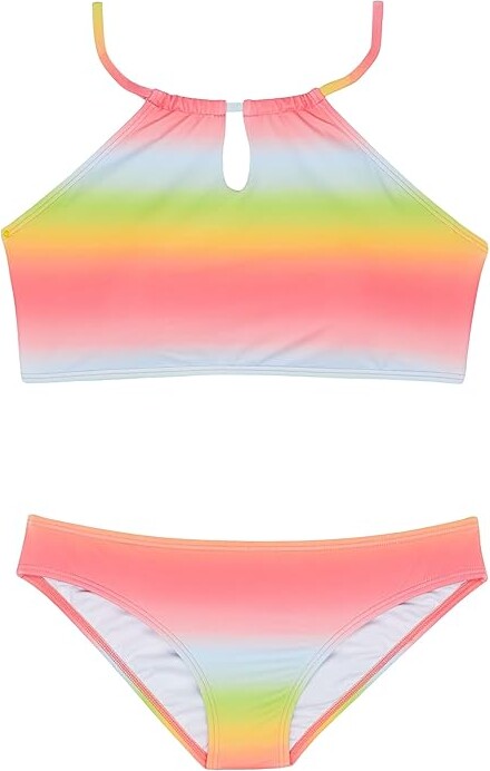 Billabong Kids Rad Rainbow High Neck Set (Little Kids/Big Kids) (Multi ...