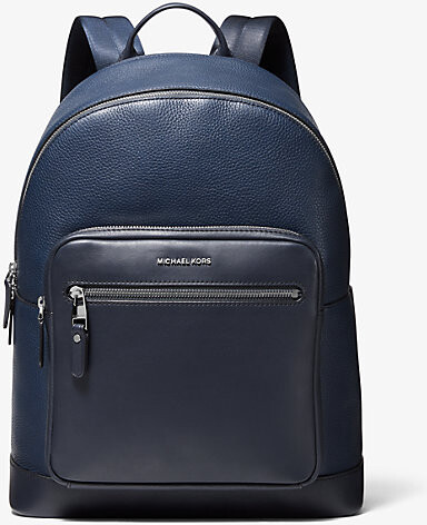Michael Kors Hudson Pebbled Leather Backpack - ShopStyle