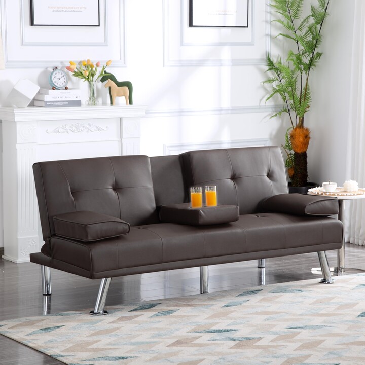 Ball & Cast Convertible Folding Sleeper Futon Sofa Bed Couch - ShopStyle