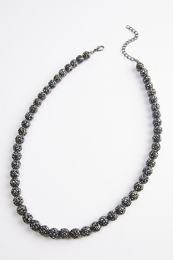 Urban Outfitters Rubio Gem Bead Necklace in Black - ShopStyle Jewelry