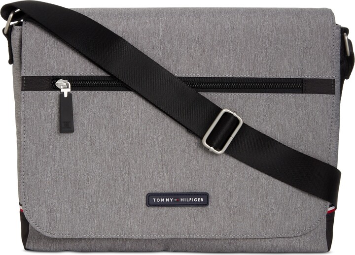 Tommy Hilfiger Men's Melange Logo Messenger Bag - ShopStyle