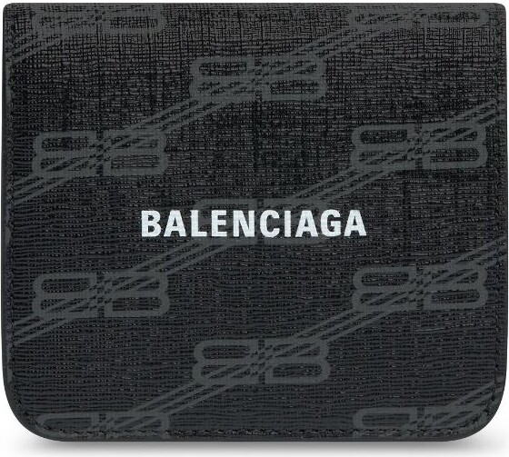 Balenciaga BB monogram wallet - ShopStyle