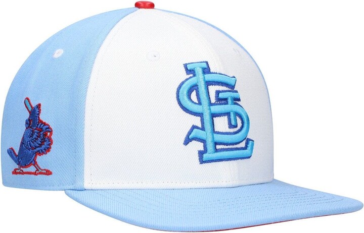 Men's Pro Standard White/Light Blue St. Louis Cardinals Blue Raspberry ...