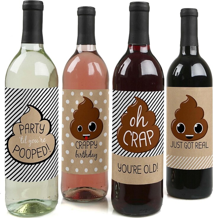 Big Dot of Happiness Oh Crap, You're Old - Poop Birthday Party ...