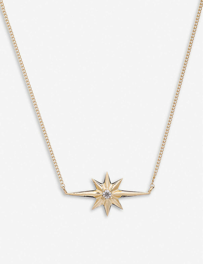 Rachel Jackson Rockstar 22ct gold-plated vermeil sterling silver and ...