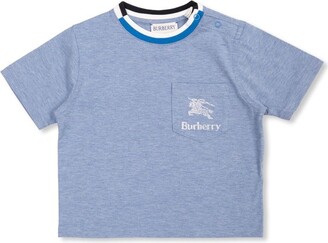 Burberry Children Logo cotton-jersey T-shirt - ShopStyle Boys' Tees