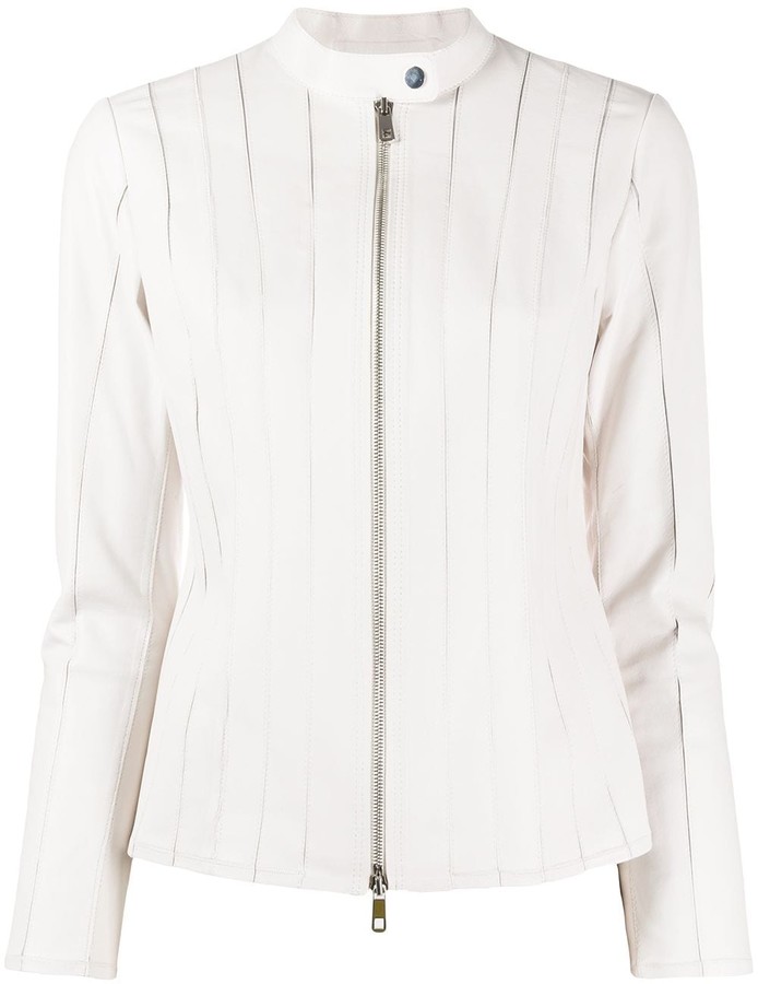 Desa 1972 Zipped Leather Jacket - ShopStyle