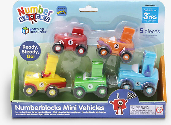 Numberblocks Kids Mini Vehicle Playset - ShopStyle Baby & Toddler Books