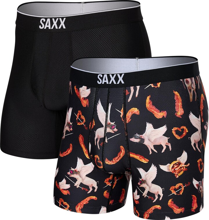 SAXX Underwear Co. SAXX Men's Underwear - Volt Breathable Mesh Boxer ...