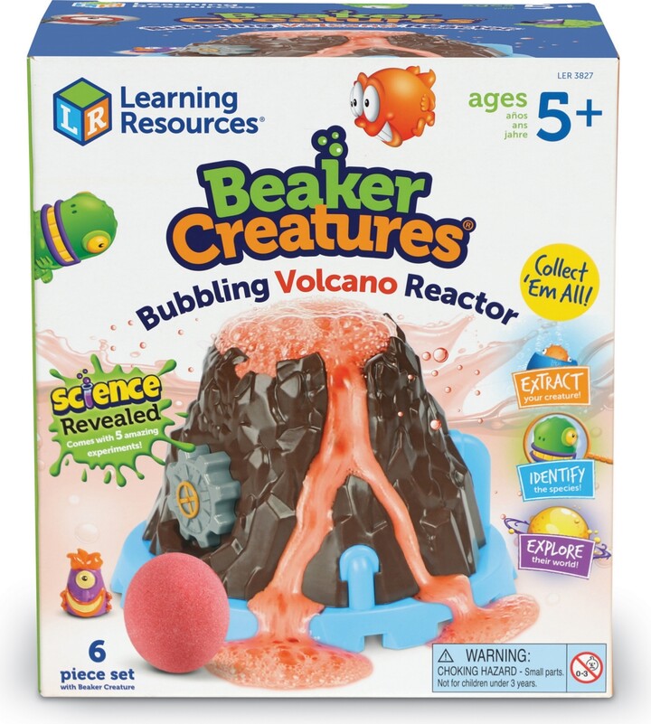 Learning Resources Beaker Creatures - Bubbling Volcano Reactor ...