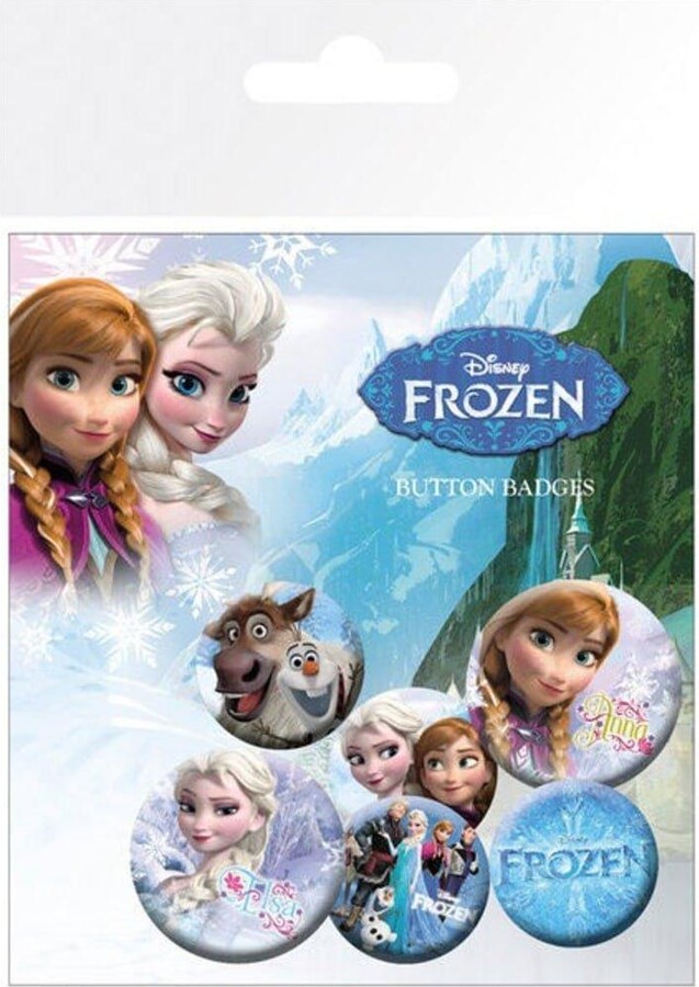 frozen Characters Badge Set (Pack of 6) - ShopStyle Games & Puzzles