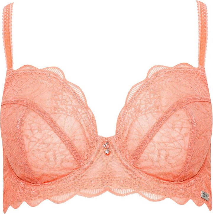 Cybele Naturana Balcony Underwire Bra 17404 Apricot 30E - ShopStyle ...
