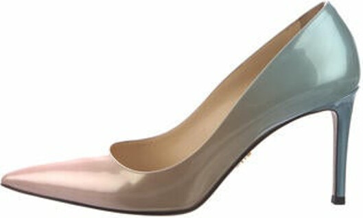 Prada Patent Leather Pumps - ShopStyle