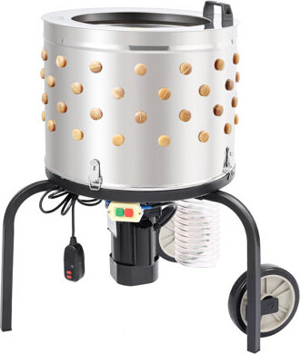 VEVOR Chicken Plucker Machine, Feather Plucker with 20-inch Stainless ...