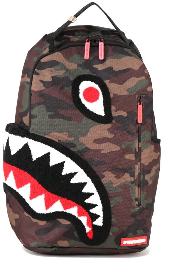 Sprayground Torpedo Shark Camo Backpack - ShopStyle