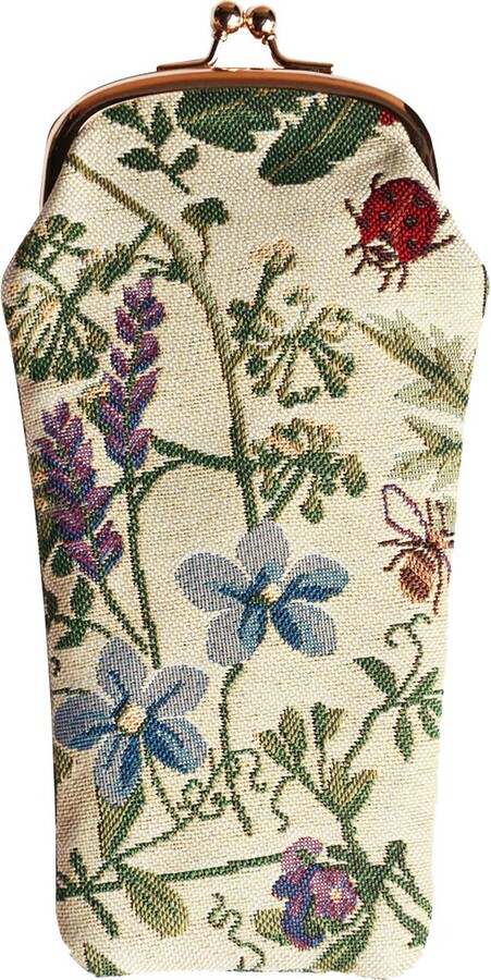 Signare Tapestry Glasses Case for Women Eyeglass Pouch With Light ...